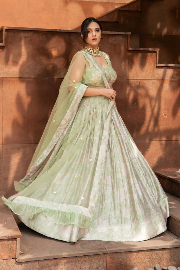Hara Bagh Lehenga Set | Sweta Desai Design Hara Bagh Lehenga Set | Sweta Desai Design